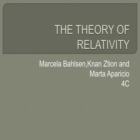 Relativity (2) | PPT