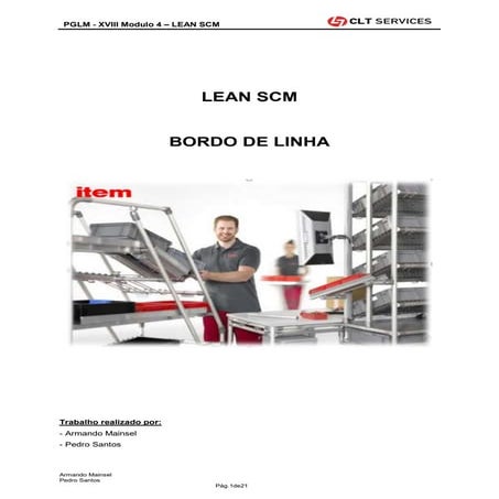 BORDO DE LINHA Lean SCM | PDF