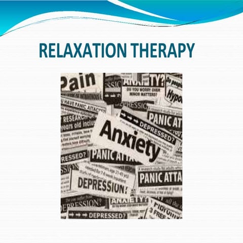 Relaxation therpy | PPT
