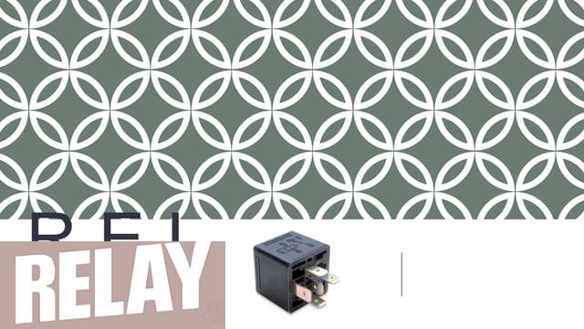 Penjelasan Dasar mengenai komponen Relay | PPT