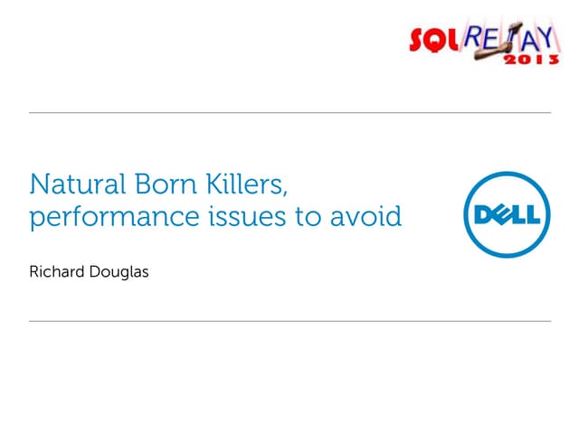Natural Born Killers, Performance issues to avoid | PPT Natural Born Killers, Performance issues to avoid | PPT