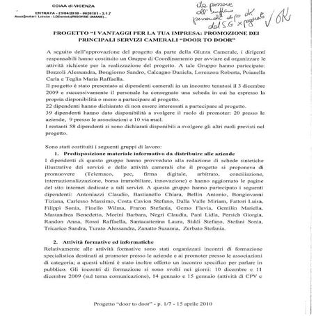 Relazione conclusiva | PDF