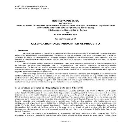 Relaz prof raggi | PDF