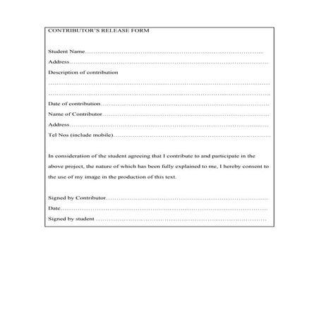 Release form (1) | PDF