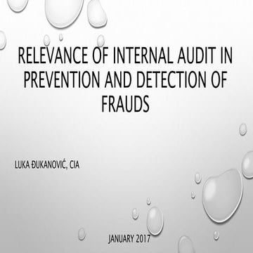 Fraud Risk and Control | PPTX
