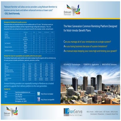 Relevant Remitter Brochure | PDF