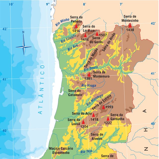 Relevo de portugal | PDF