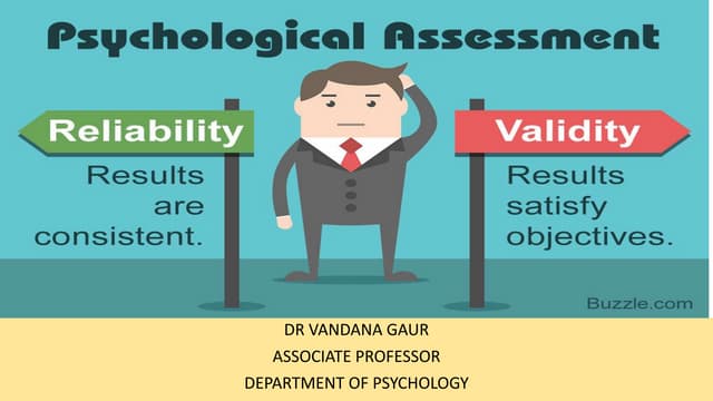 Characteristics of Good test | PDF