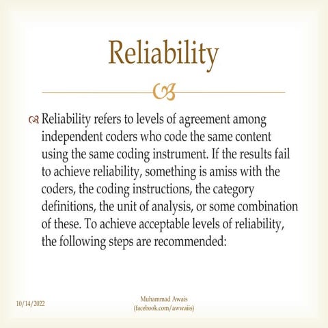 Reliability in Content Analysis and How to Measure It - Mass Media ...