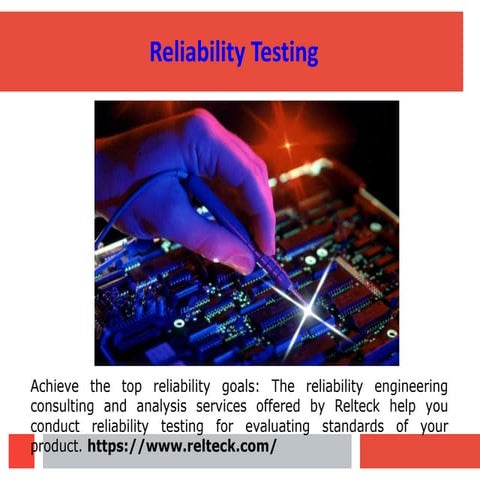 Reliability Testing | PPT