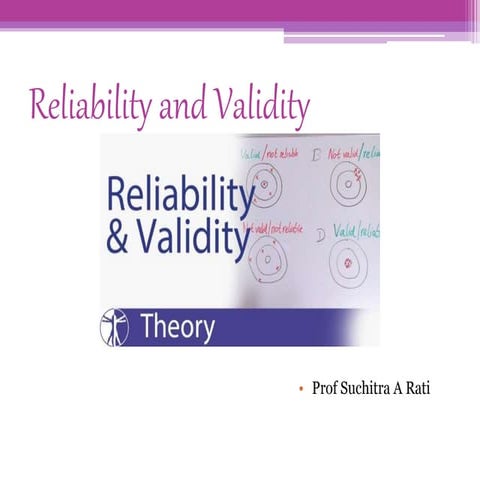 Reliability and validity- research-for BSC/PBBSC AND MSC NURSING | PPTX