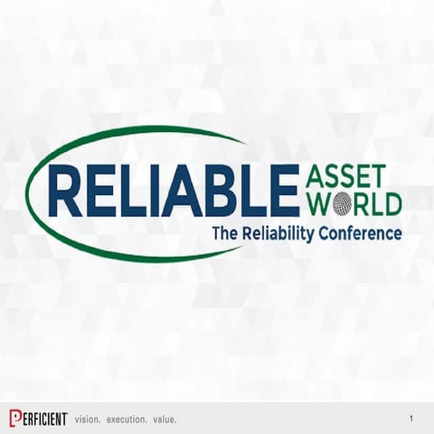 Perficient's Reliable Asset World Keynote | PDF