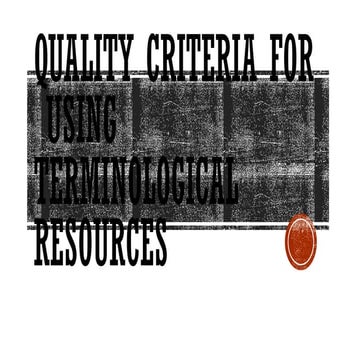 REliable sources.pptx terminology and specialized translation | PPTX