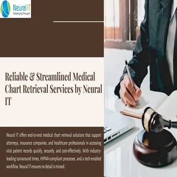 Reliable & Streamlined Medical Chart Retrieval Services by Neural IT.pdf