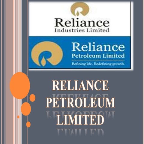 Reliance petroleum ltd | PPTX