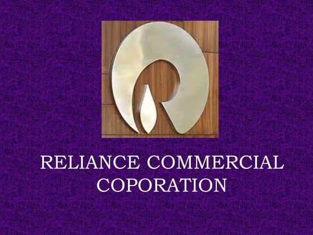 Reliance industries ltd. | PPTX