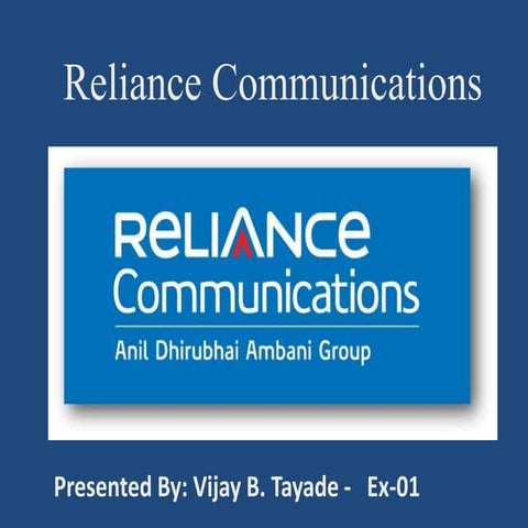 Reliance communications | PPTX