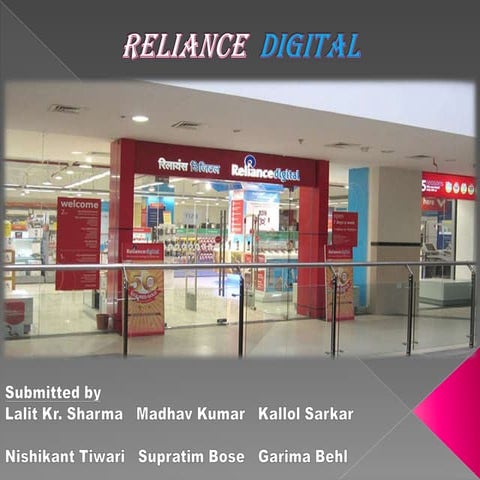 Reliance digital | PPTX