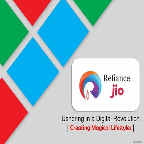 Reliance JIO PPT | PPT