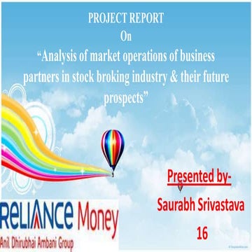 Reliance Money | PPT