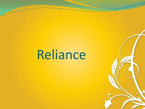 Reliance retail | PPT