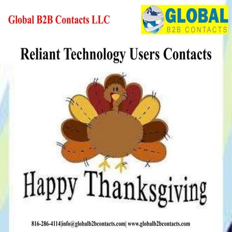 Reliant technology users contacts | PPTX