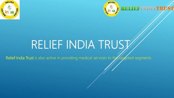 Relief india trust (eduactional gift) | PPT