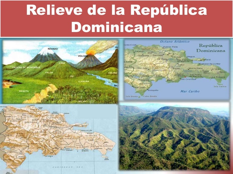 Relieve republica-dominicana