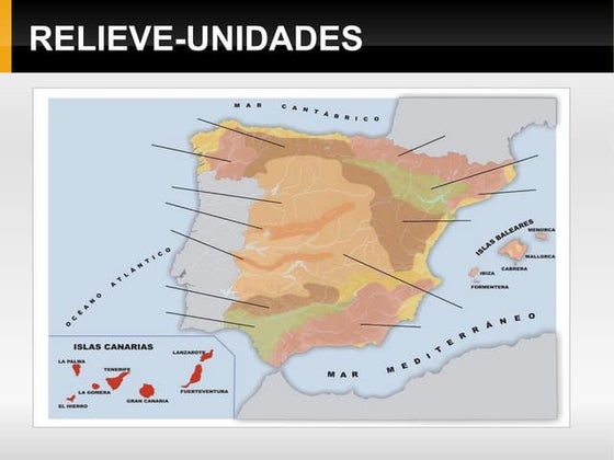 Tema 3 el relieve de españa | PDF