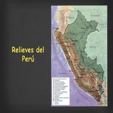 Relieve peruano | PPTX