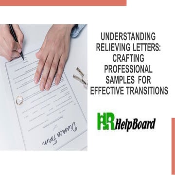 relieving order , Relieving Order Sample | PPTX