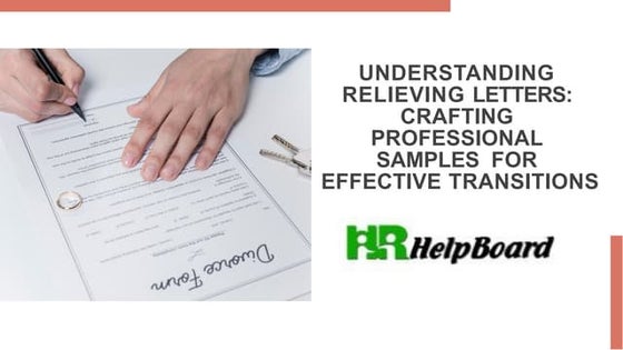 Relieving Order, Relieving Order Format and Sample | PPTX