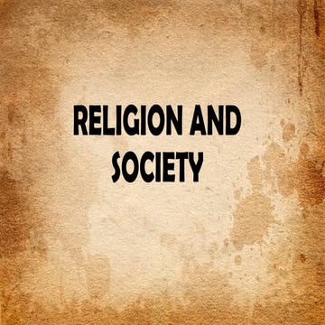Religion | PPTX