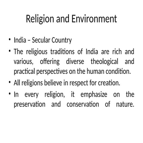 Religion and environment of environment law .pptx