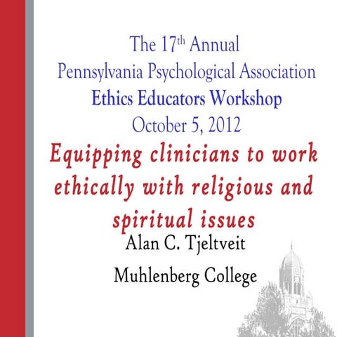 Ethics, Religion and Spirituality | PPT