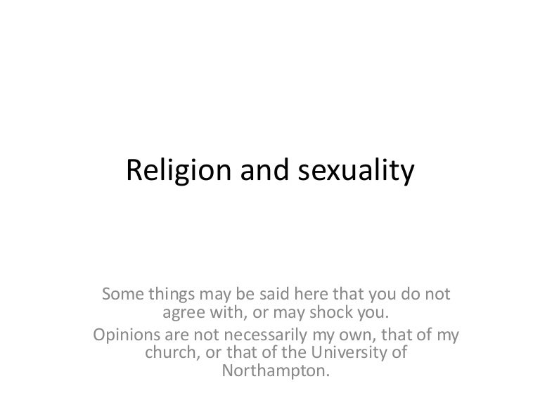 Religion And Sexuality