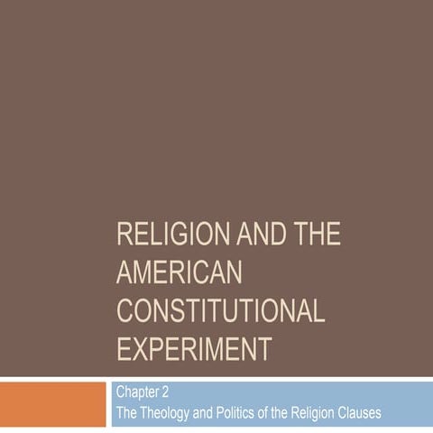 Religion and Politics ch2 | PDF