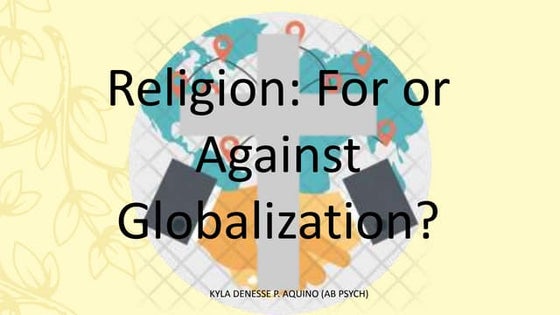 The globalization of religion | PPT