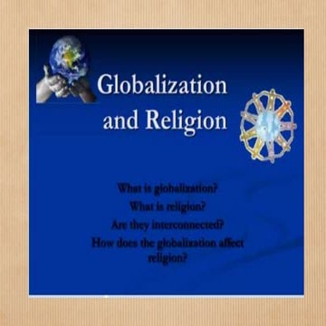 Religion & Globalization.pptx