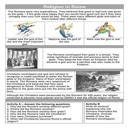 6 Religion in rome | PDF