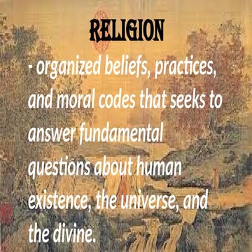 INTRODUCTION TO RELIGION SHS LESSON 2.pptx