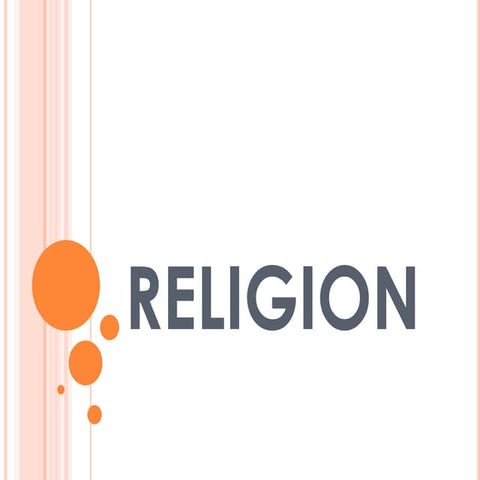 RELIGION | PPTX