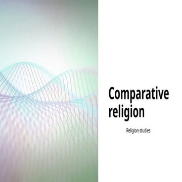 The religion in comparative within studies.pptx