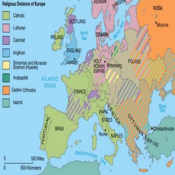 Religions of europe maps | PPT