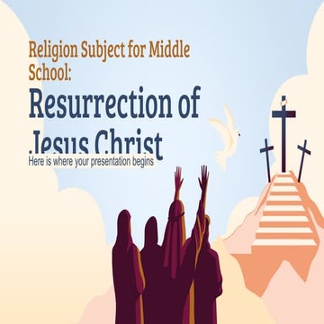 Religion Subject for Middle School_ Resurrection of Jesus Christ by ...