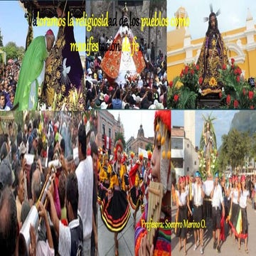 Religiosidad popular | PPTX