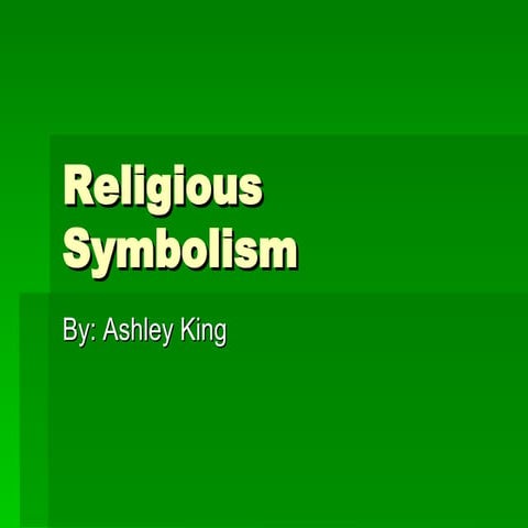 Religious Symbols | PPT