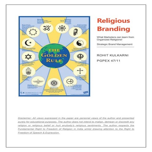 Religious branding | PDF