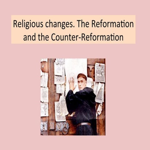 Presentation Religious changes | PPT