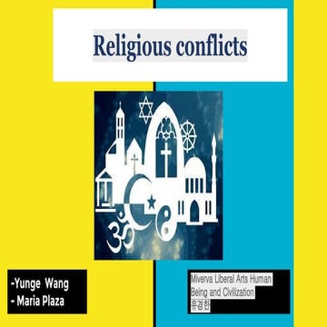 Religious conflicts | PDF